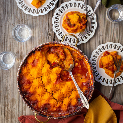 Spicy Lamb Stew with Kabocha Rosettes – Primal Wellness