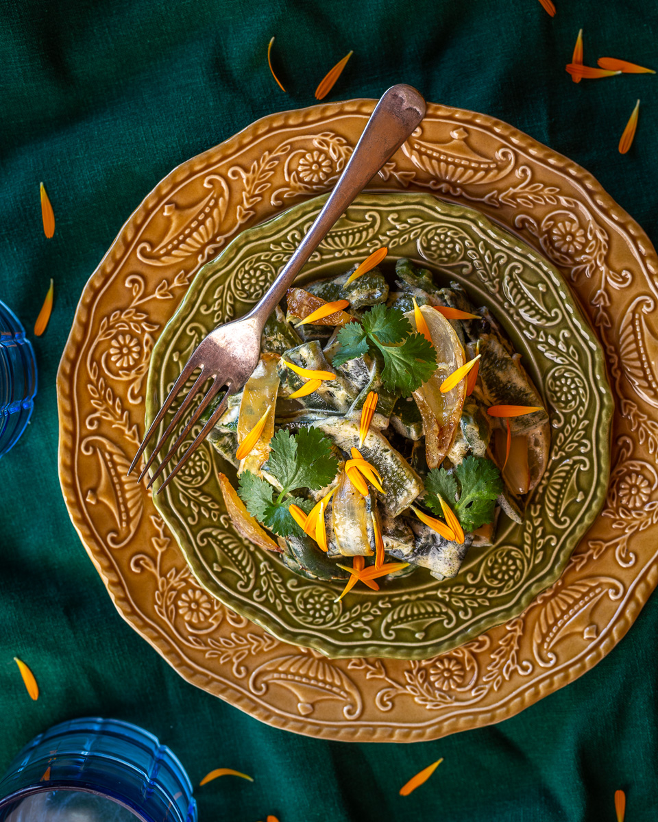 Creamy Poblanos (Rajas con Crema) – Primal Wellness