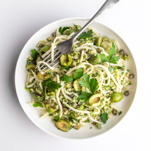 Green Olive Pasta – Primal Wellness