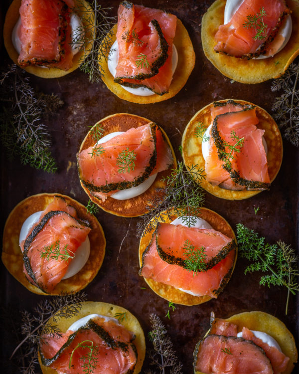 Blini with Smoked Salmon – Primal Wellness