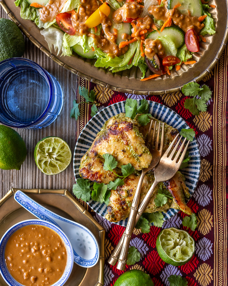 Thai Cilantro Garlic Chicken Thighs – Primal Wellness