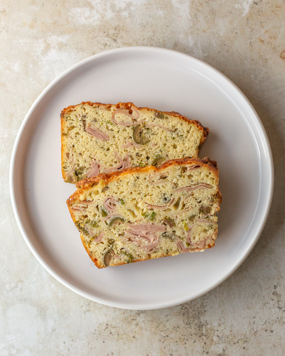 Cake Salé with Mortadella and Green Olives – Primal Wellness