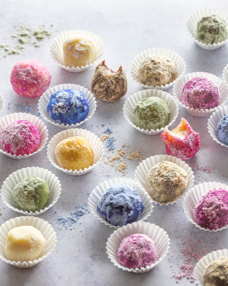 Redwood White Chocolate Truffles and Candy Cap Milk or Dark Chocolate ...