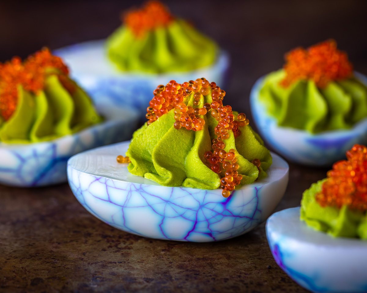 Spooky Halloween Deviled Eggs – Primal Wellness